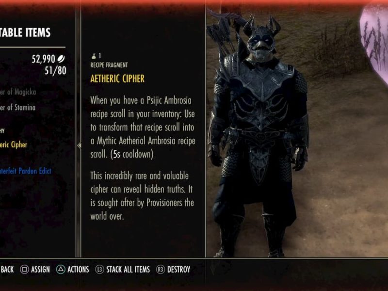 The 10 rarest items in The Elder Scrolls Online | Gamepur