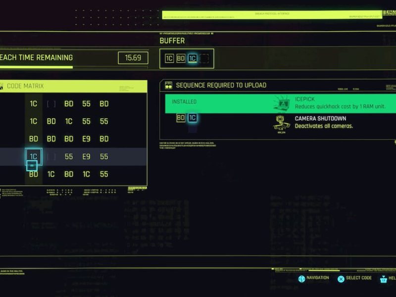 How to complete breach sequences in Cyberpunk 2077 | Gamepur