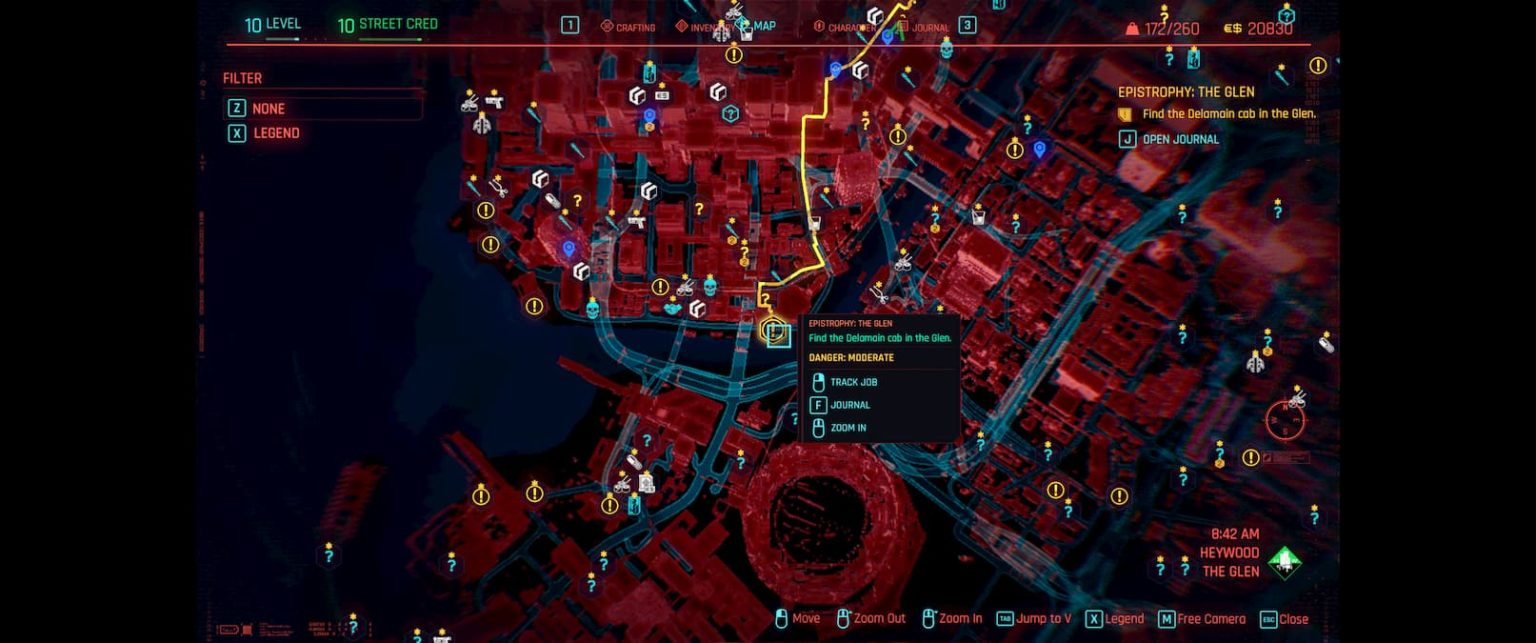 Epistrophy mission guide - all Delamain car locations - Cyberpunk 2077 ...
