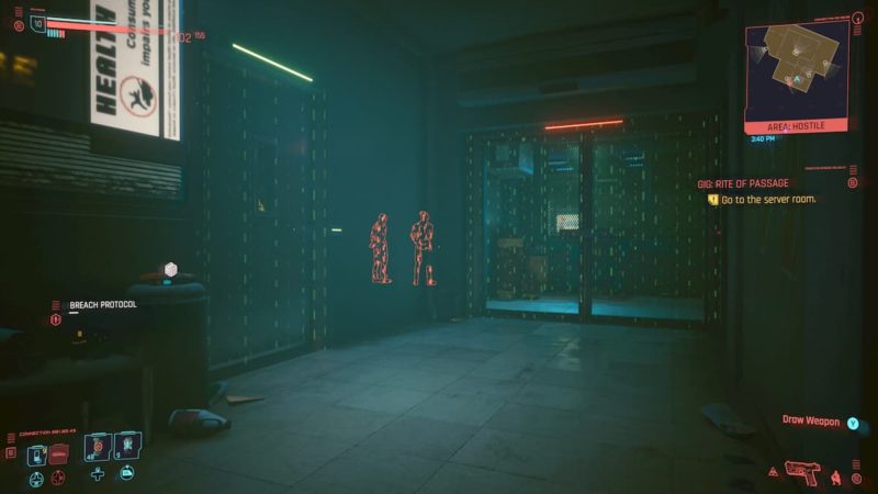 Rite of Passage gig - Cyberpunk 2077 - How to get into the Maelstrom ...