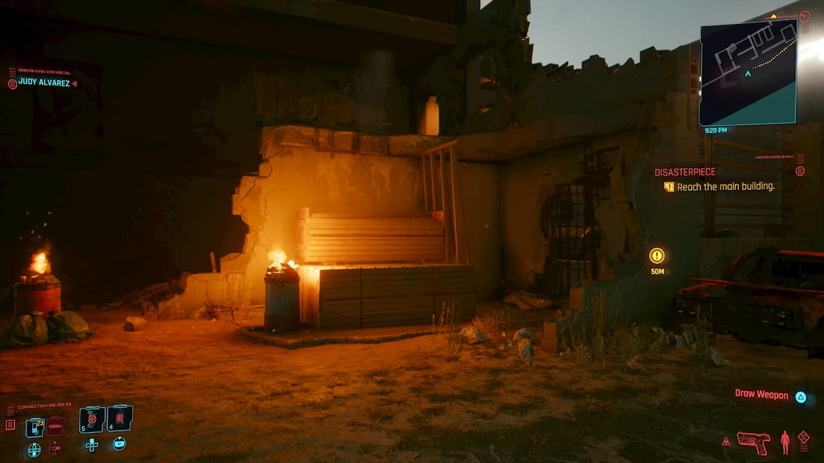 How to complete the Disasterpiece main job in Cyberpunk 2077 - Gamepur