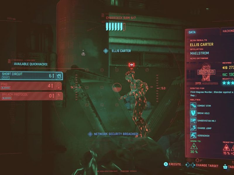 How to defeat Ellis Carter in Cyberpsycho Sighting: Where the Bodies ...