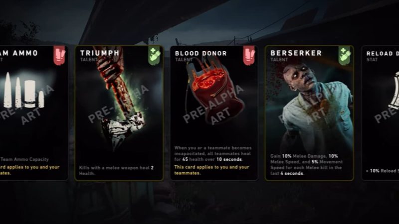 What is the Card System in Back 4 Blood? - Gamepur