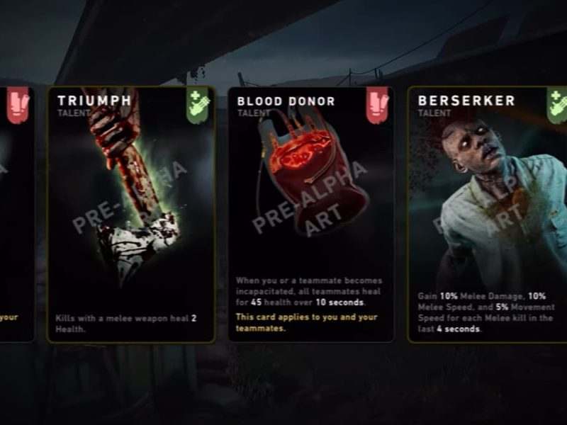 What is the Card System in Back 4 Blood? | Gamepur