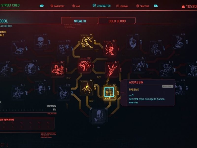 5 Skills to unlock early in Cyberpunk 2077 | Gamepur