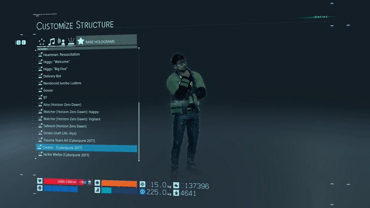 Where to find every Cyberpunk 2077 item in Death Stranding PC - Gamepur