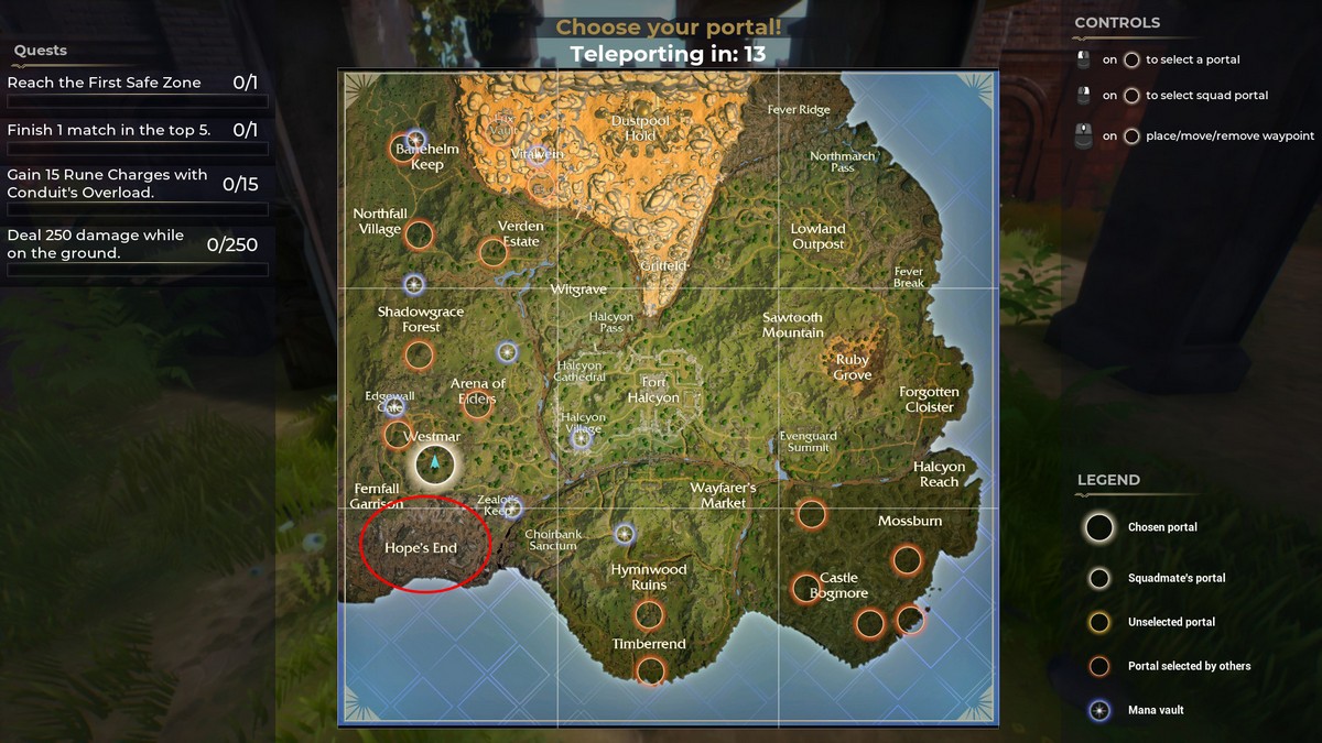 The best spots to drop in Spellbreak Season 1 | Gamepur