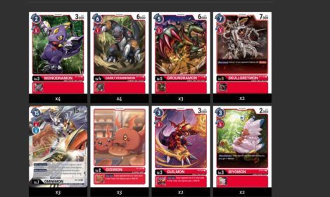 The best Red decks for the Digimon Card Game (2020) - Gamepur