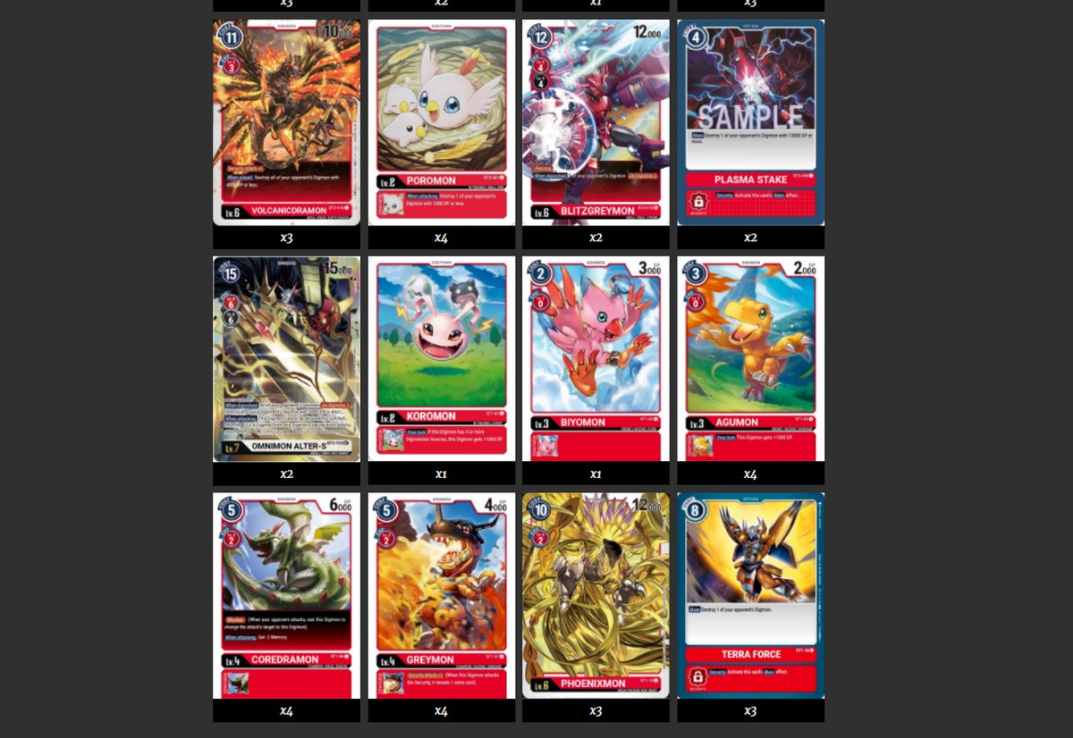 The best Red decks for the Digimon Card Game (2020) - Gamepur