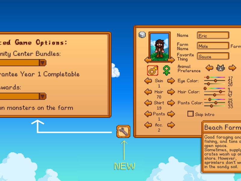 Stardew Valley 1.5 will have a new farm type, advanced game options ...