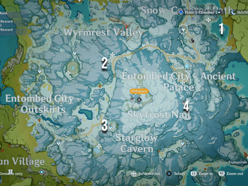 All Secret Room Golden Box Locations in Genshin Impact - Priest ...