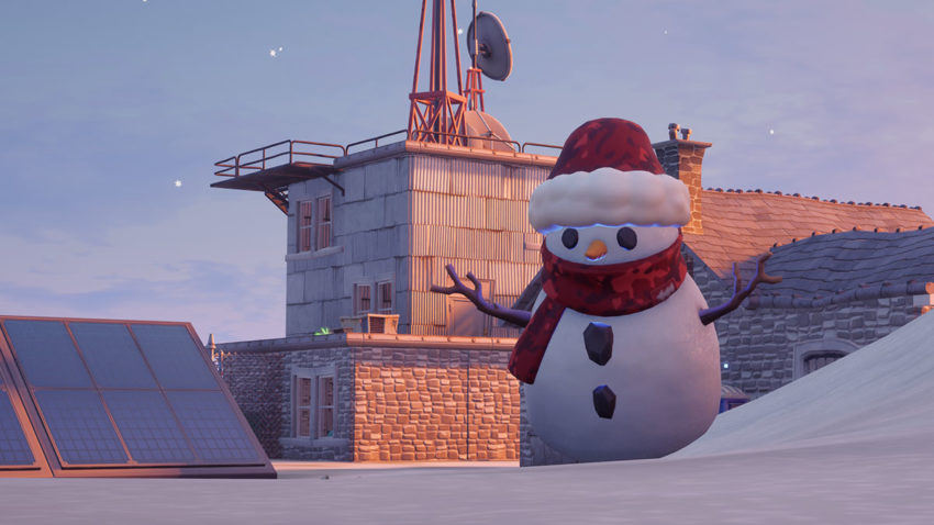 Where to find a Sneaky Snowman in Fortnite Operation Snowdown | Gamepur