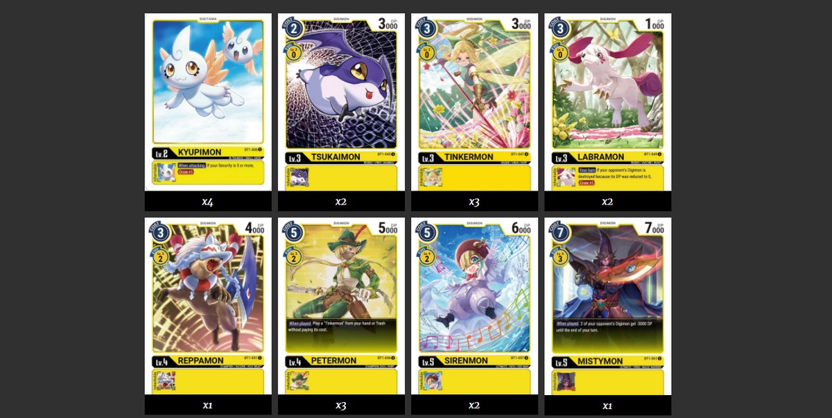 The best Yellow decks for the Digimon Card Game (2020) - Gamepur
