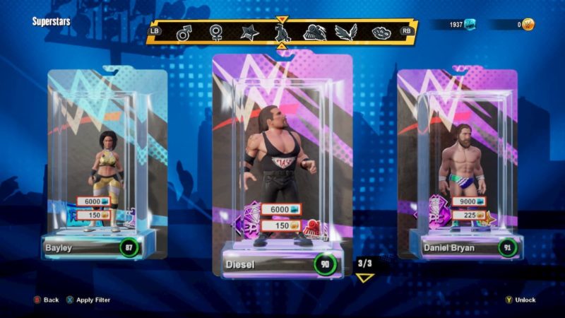 How to unlock Diesel and Razor Ramon in WWE 2K Battlgrounds - Gamepur