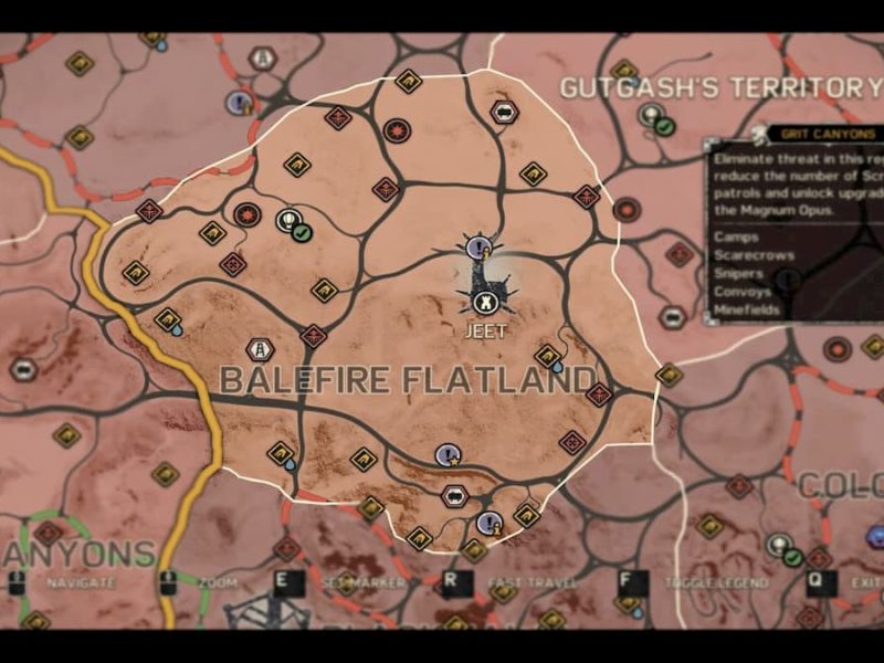 Mad Max: Where to find the Minefields and Convoys location guide | Gamepur