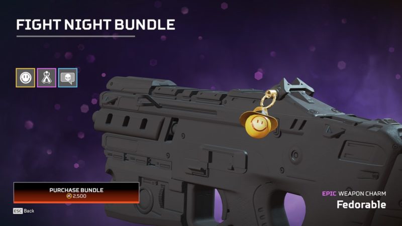 Best weapon skins and other cosmetics for the Fight Night Collection ...