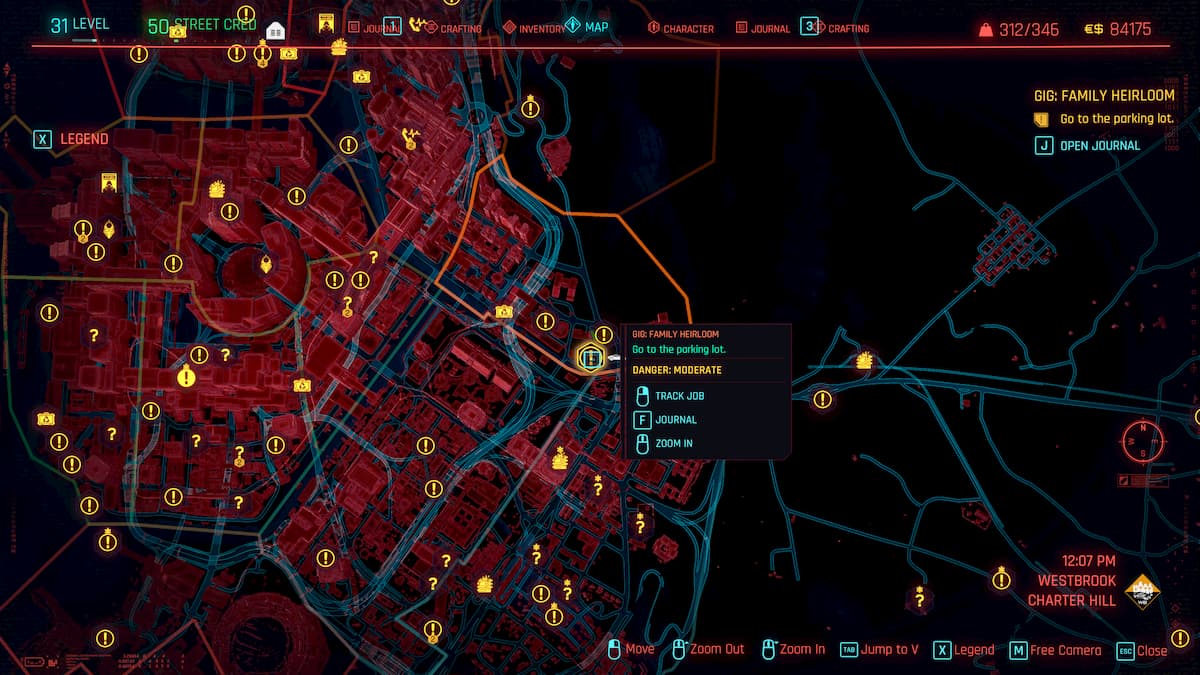 Family Heirloom gig - Cyberpunk 2077 - Gamepur