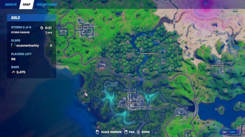 Where to visit houses in Slurpy Swamp in one match - Fortnite Chapter 2 ...