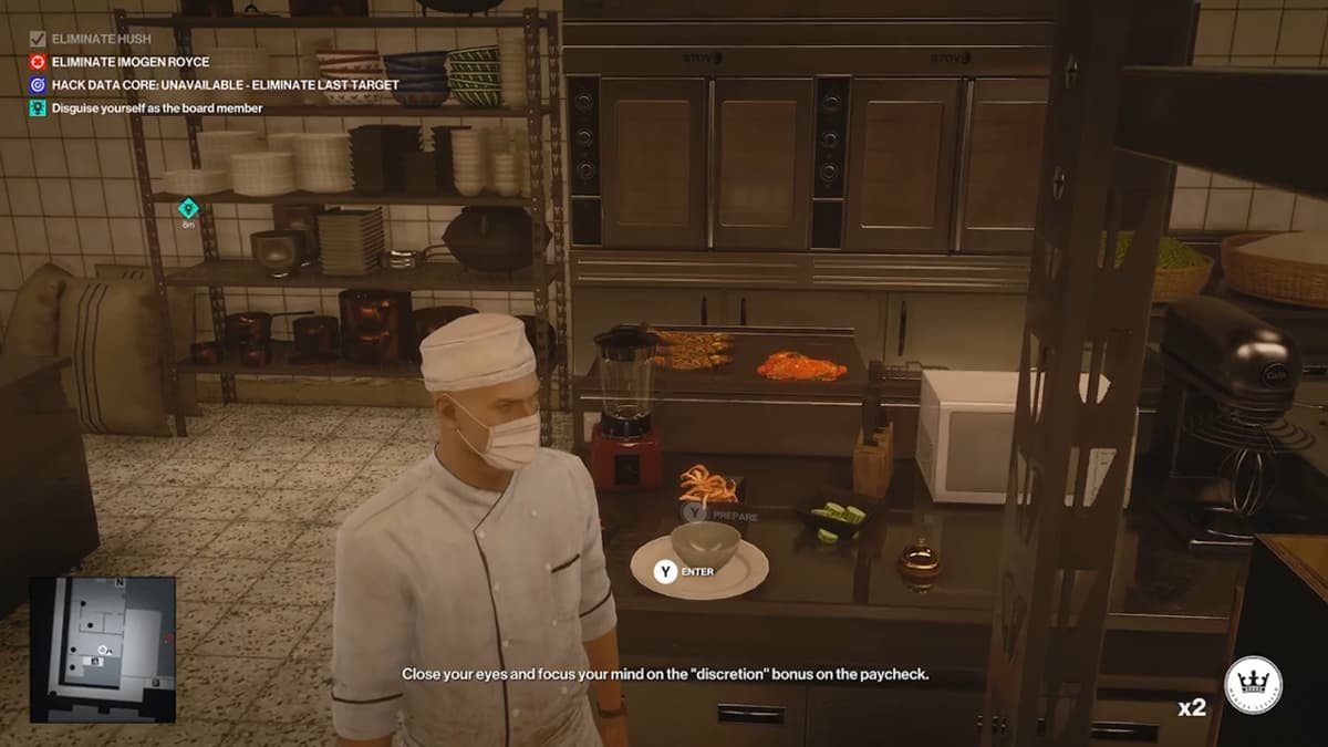 How to complete the A Hair in my Soup redacted feat challenge in Hitman ...