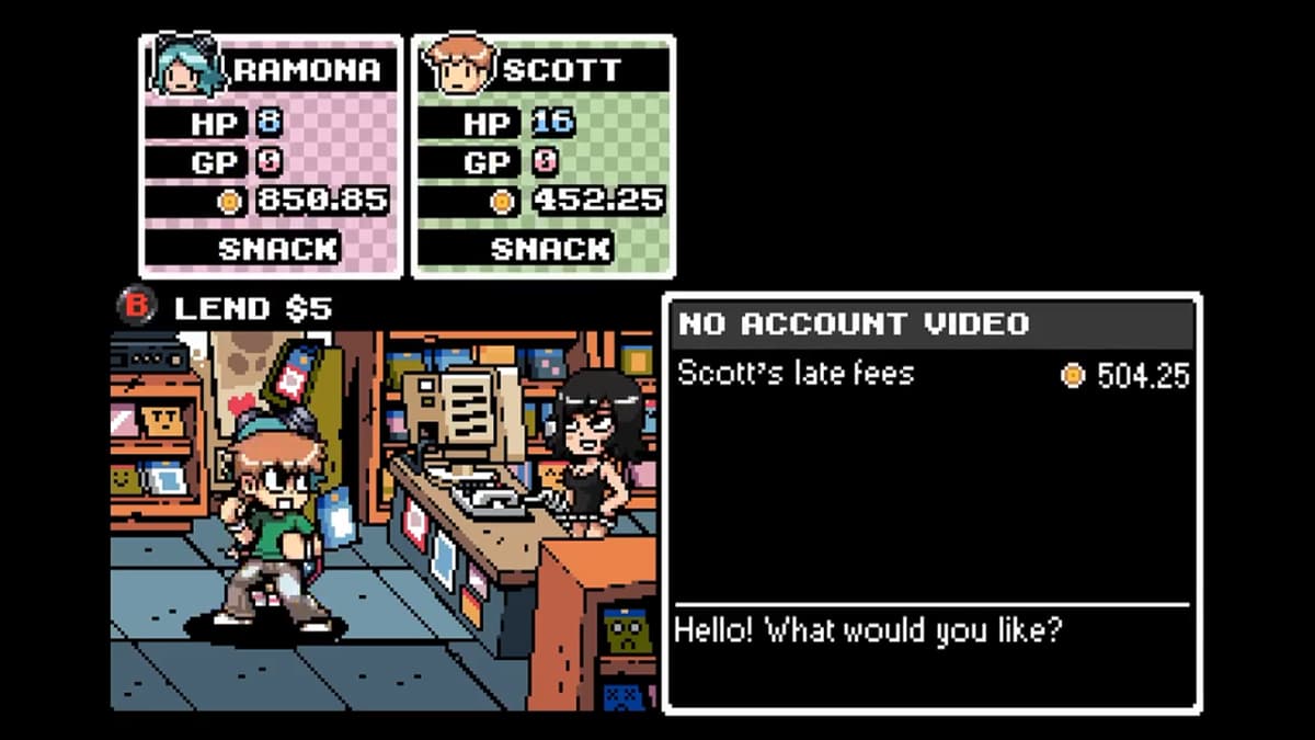 How to quickly max out a character's stats and level in Scott Pilgrim ...