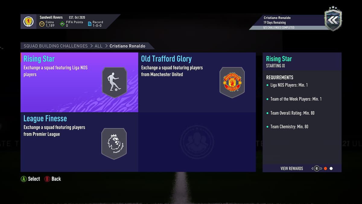 FIFA 21: How to complete Flashback Cristiano Ronaldo SBC – Requirements ...