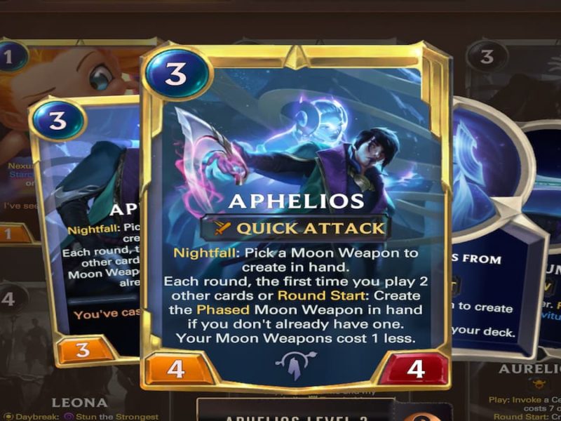 How to play Aphelios in Legends of Runeterra | Gamepur