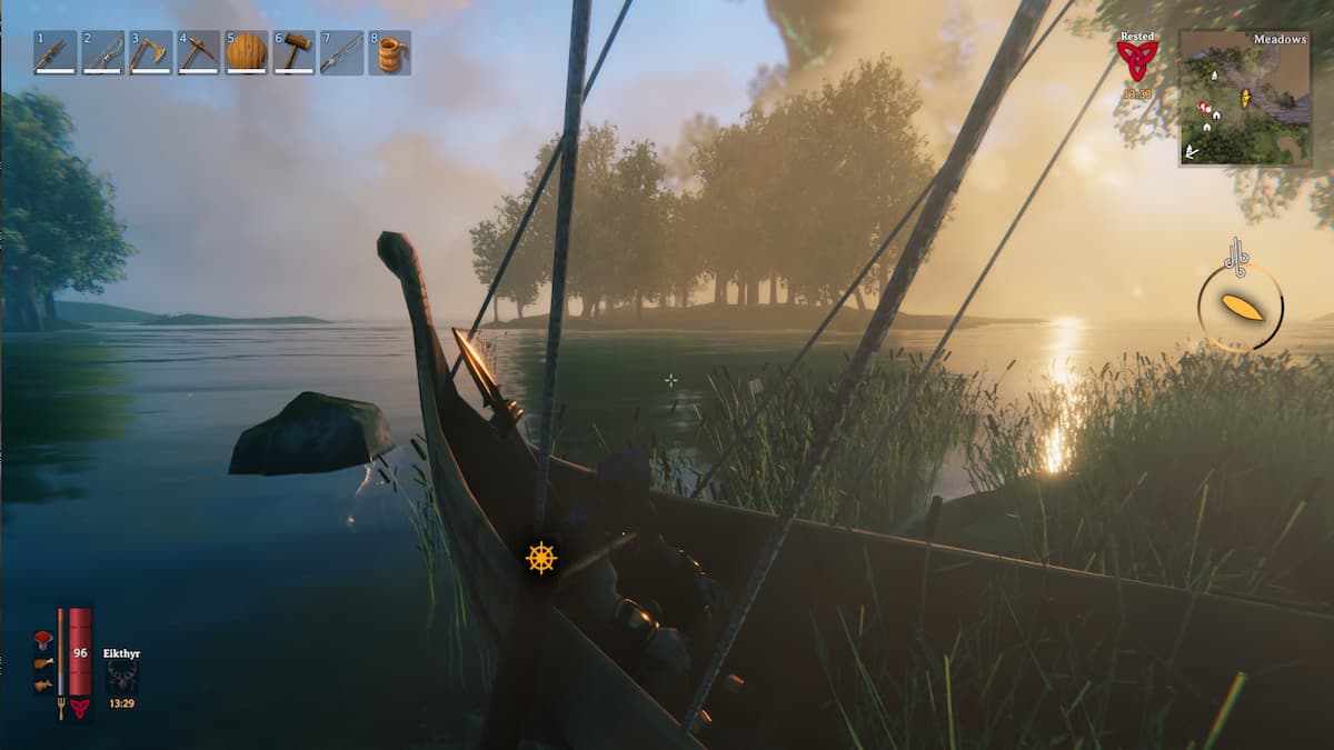 Sailing and boat controls in Valheim - Gamepur