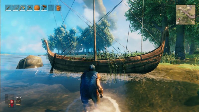 Sailing and boat controls in Valheim - Gamepur