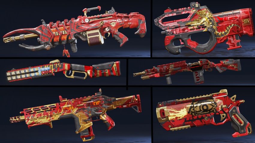 All weapon skins in the Anniversary Collection Event for Apex Legends ...