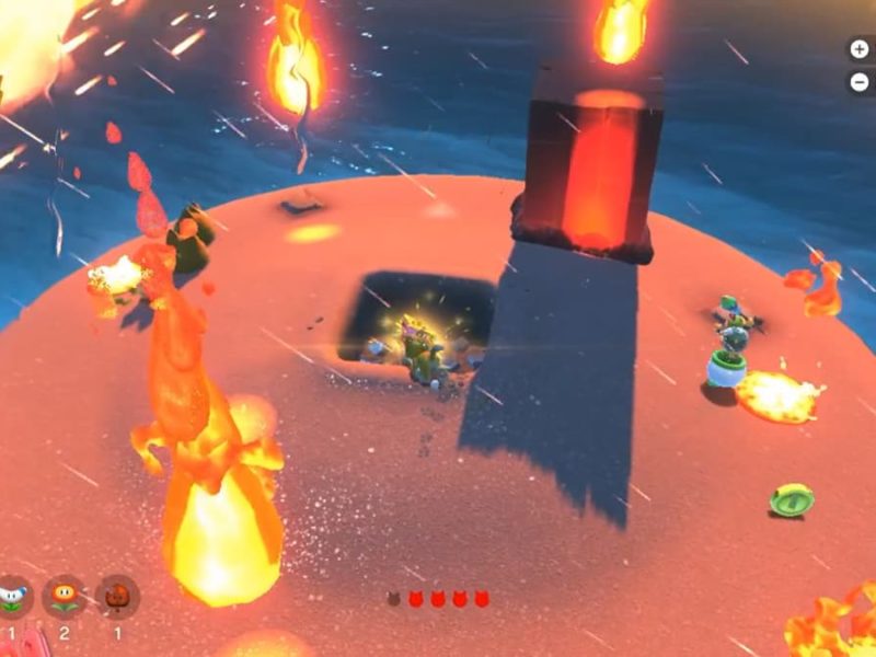 How to destroy Bowser blocks in Super Mario 3D World + Bowser's Fury ...