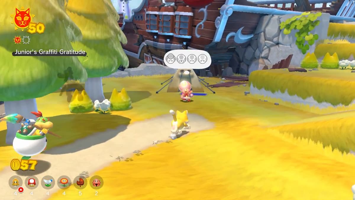 Where to find the Toad Brigade in Super Mario 3D World + Bowser's Fury ...