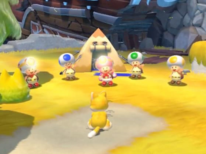 Where to find the Toad Brigade in Super Mario 3D World + Bowser's Fury ...