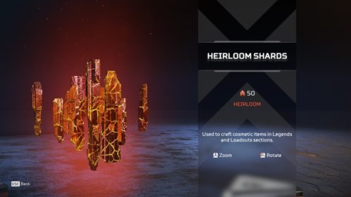 How Heirloom Shards work in Apex Legends - Gamepur