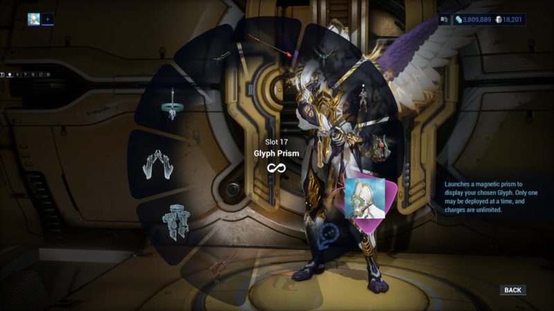 How to deploy a Glyph in Warframe - Gamepur