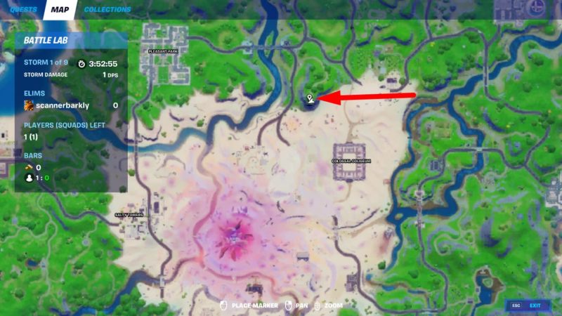 Where to visit Scenic Spot, Gorgeous Gorge, and Mount Kay in Fortnite ...