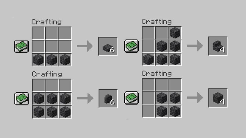 All Deepslate variants and crafting recipes in Minecraft | Gamepur