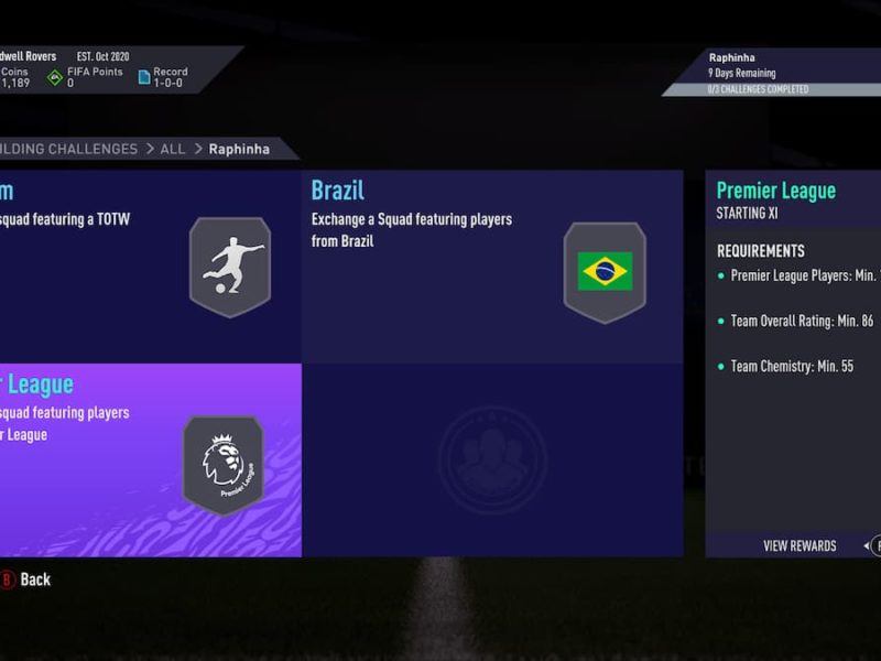 FIFA 21: How to complete What If Raphinha SBC - Requirements and ...