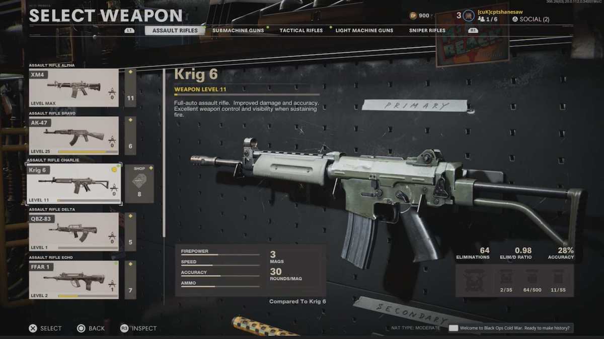 Tips for unlocking the Groza assault rifle in Call of Duty: Black Ops Cold War | Gamepur