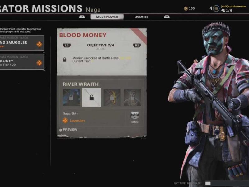 How to complete Naga's Operator Missions and unlock Legendary skins in Call of Duty: Black Ops ...