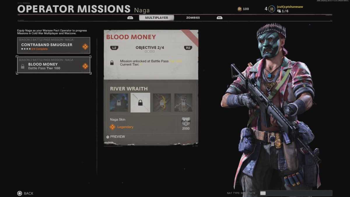 How to complete Naga's Operator Missions and unlock Legendary skins in ...