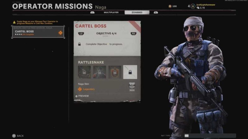 How to complete Naga's Operator Missions and unlock Legendary skins in Call of Duty: Black Ops ...