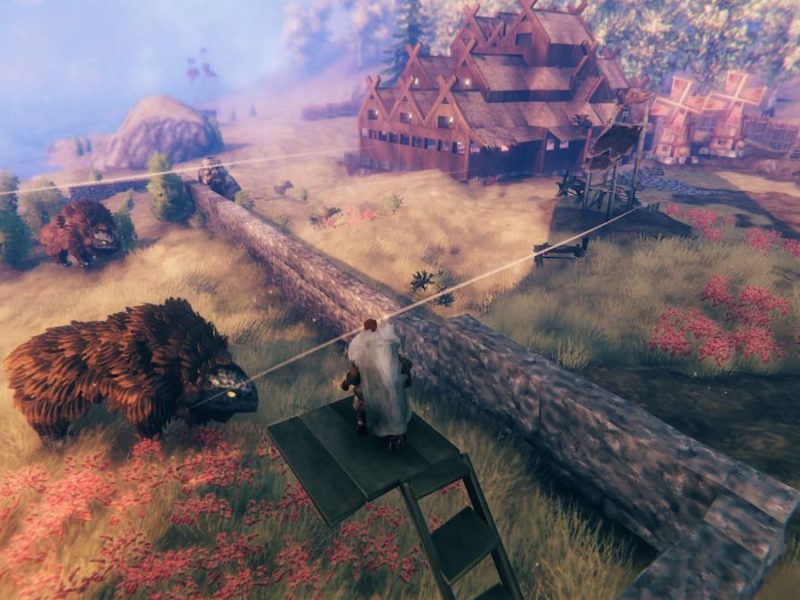 A month into Valheim and I’m obsessed with constructing mead halls ...