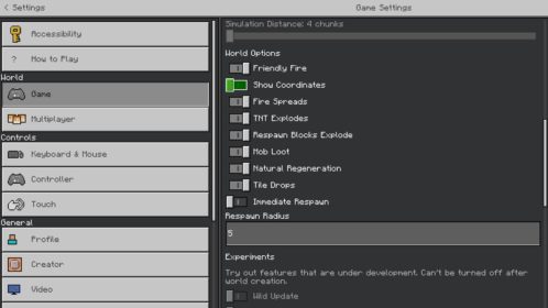 How to show your XYZ coordinates in Minecraft - Gamepur