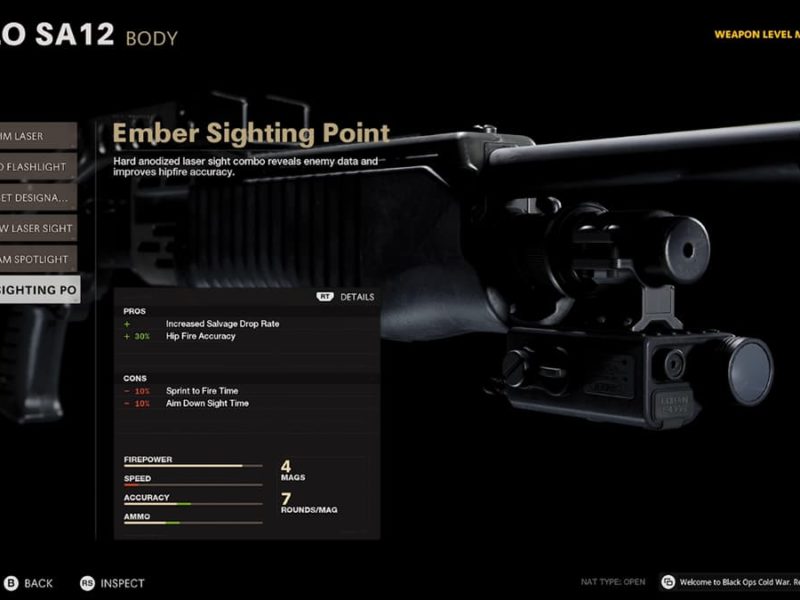 Best loadout for the Gallo SA12 in Call of Duty: Black Ops Cold War ...