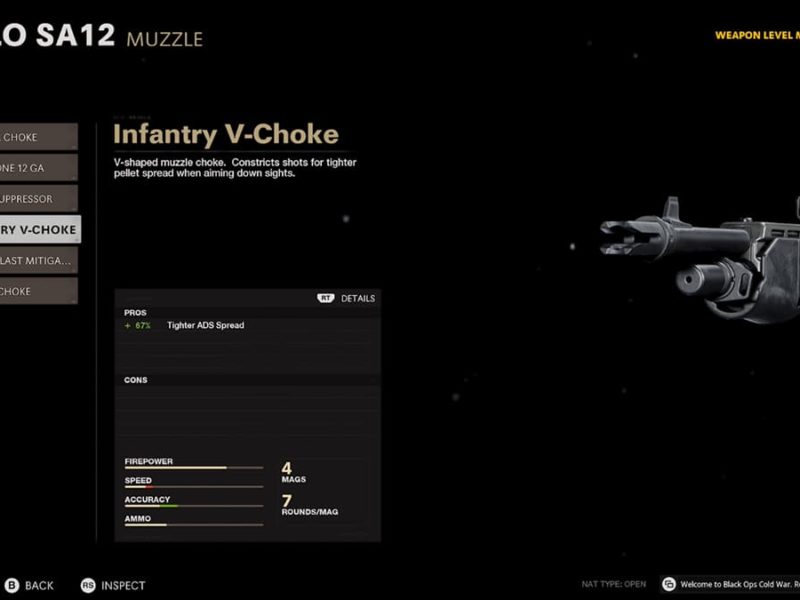 Best loadout for the Gallo SA12 in Call of Duty: Black Ops Cold War ...