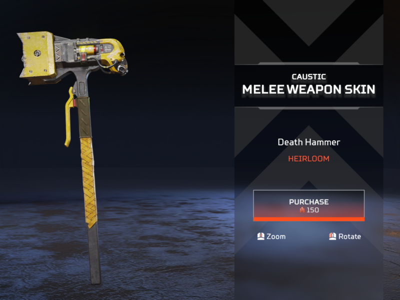 Every Heirloom melee weapon skin in Apex Legends | Gamepur