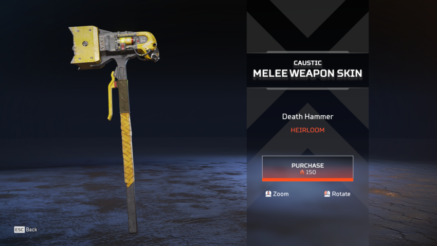 Every Heirloom melee weapon skin in Apex Legends | Gamepur