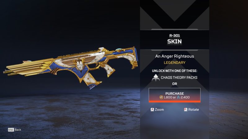 All weapon skins in the Chaos Theory Collection Event for Apex Legends ...