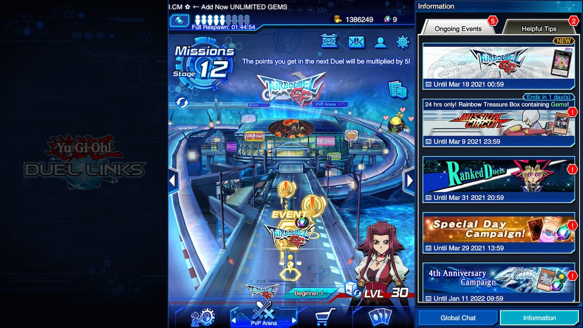 Yu-Gi-Oh! Duel Links Turbo Duel Grand Prix event (March 2021): How it ...