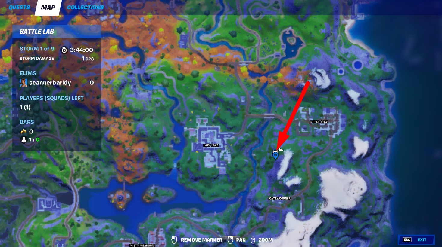 All animal spawn locations in Fortnite Chapter 2 Season 6 - Wolves ...